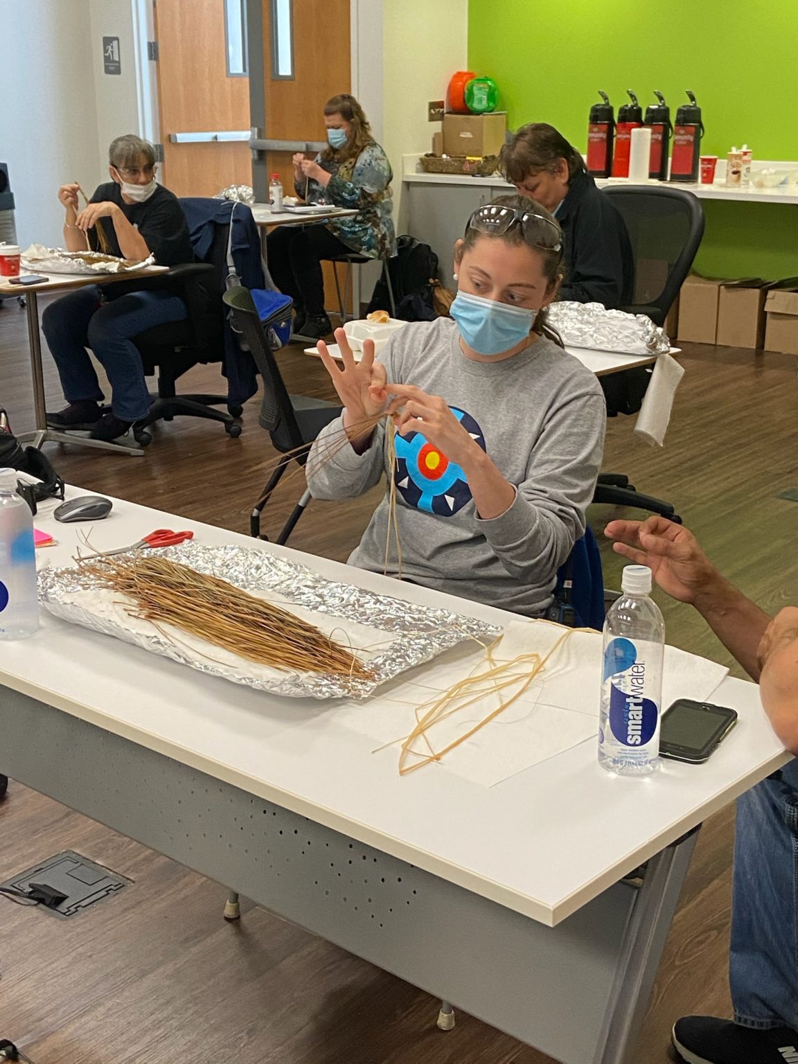 Tunica-Biloxi Teaches Traditional Art of Basket Weaving to Procter ...