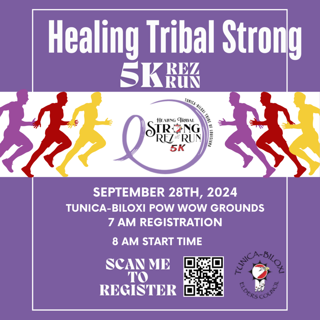 Tunica-Biloxi Tribe to Host Tribal Strong 5k Rez Run | Tunica Biloxi ...